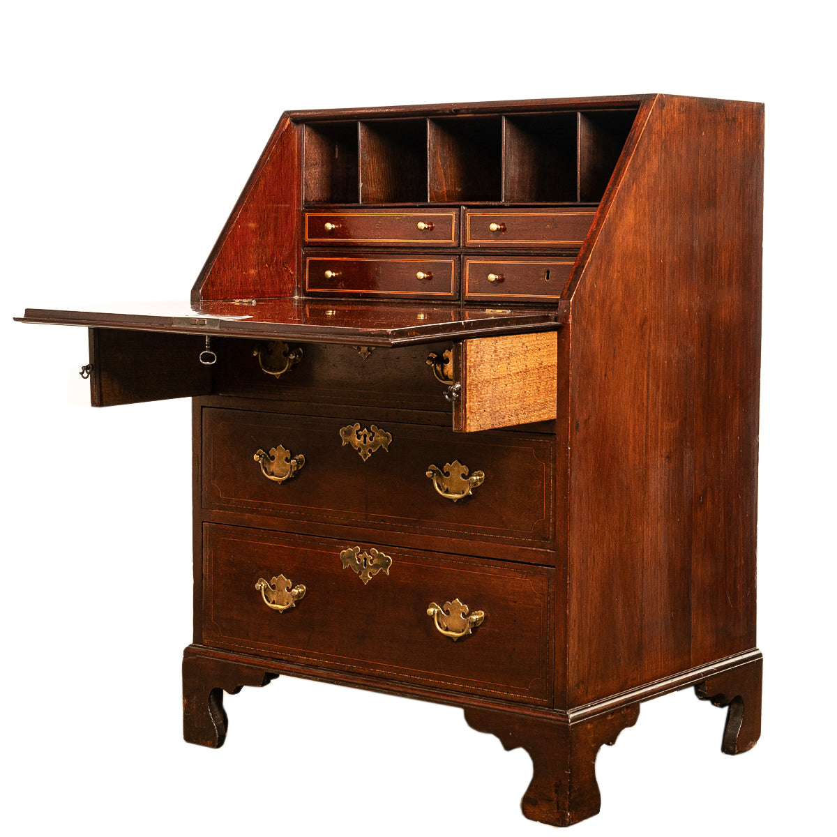 Georgian bureau writing desk store