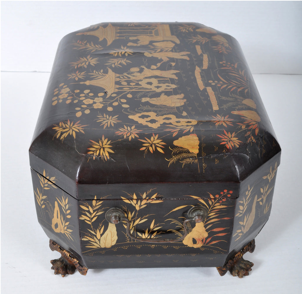 Antique Chinese Export Lacquer Work Sewing Box, Circa 1830 – BLOOMSBURY ...
