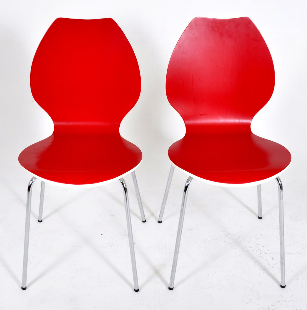 Set of 4 Mid-Century Modern Two-Tone Ant Chairs, 1960s – BLOOMSBURY ...