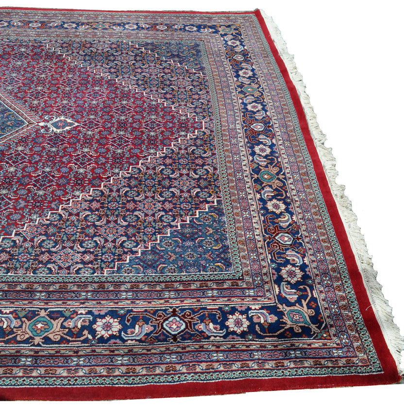 Semi-Antique Persian Tabriz Carpet (10' 9" long X 8' 9" wide ...