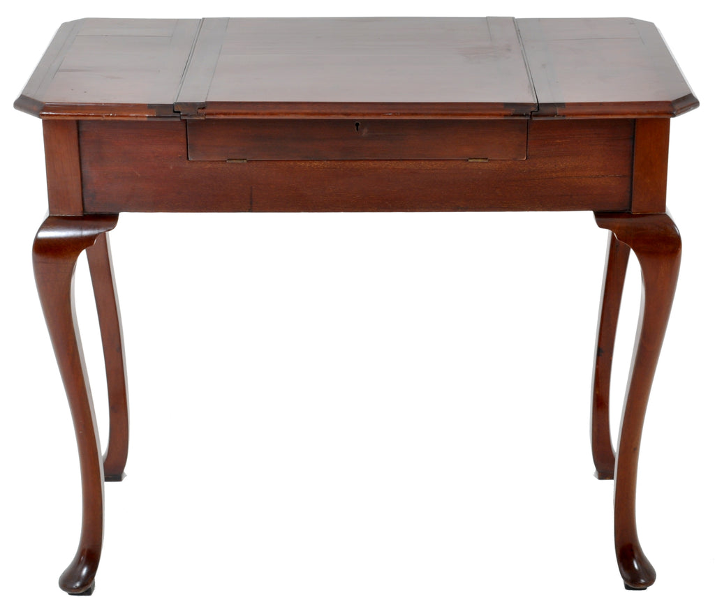 Antique English Mahogany "Britisher" Writing Table / Desk by Robertson ...